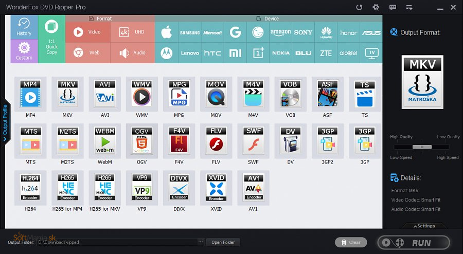 WonderFox DVD Ripper Pro - softmania.sk